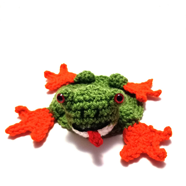 Ravelry: Tree Frog Coaster pattern by Dani West
