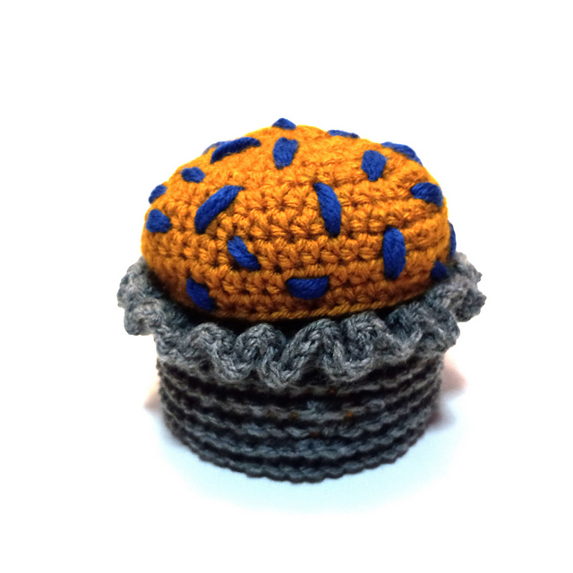 Ravelry: Blueberry Muffin Coaster pattern by Dani West