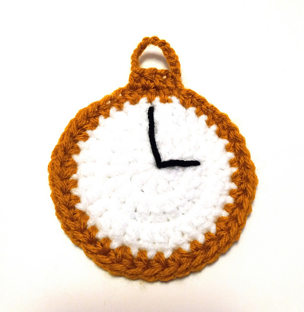 Ravelry: Pocket Watch Coaster pattern by Dani West