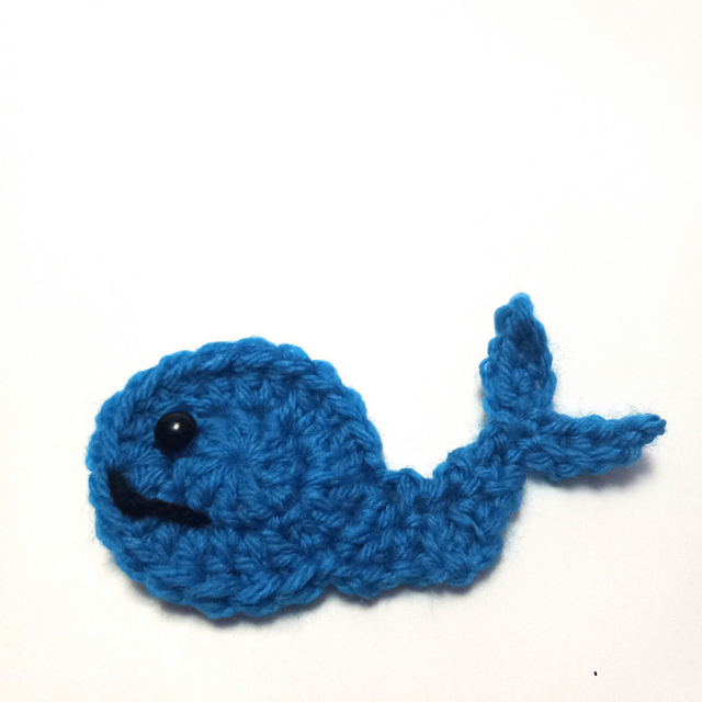 Ravelry: Whale Applique pattern by Dani West