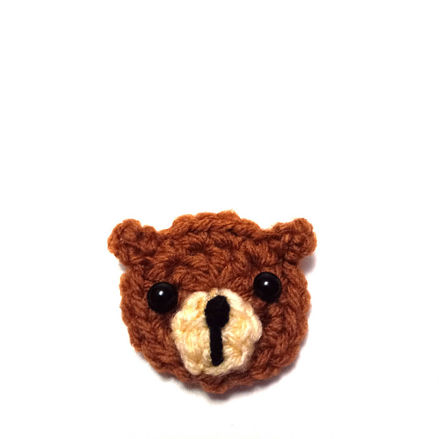 Ravelry: A Bear Applique pattern by Dani West