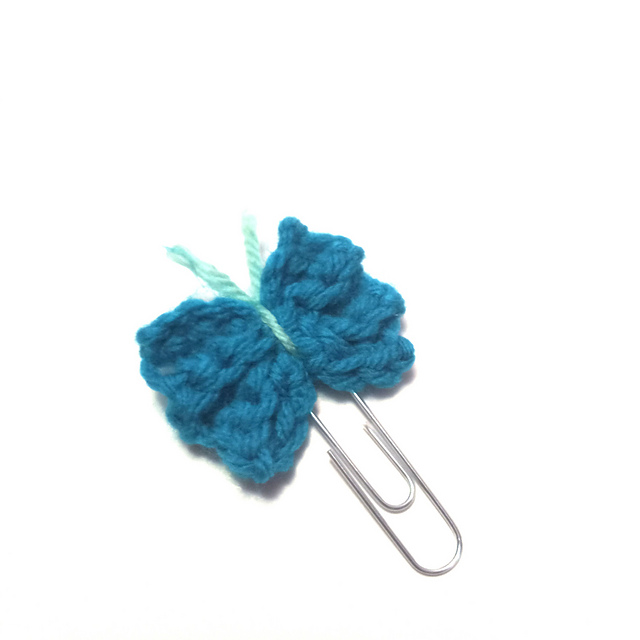 Ravelry: Butterfly Paper Clip pattern by Dani West