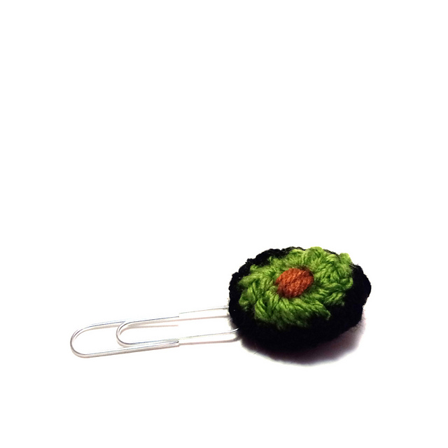 Ravelry: Avocado Paper Clip pattern by Dani West