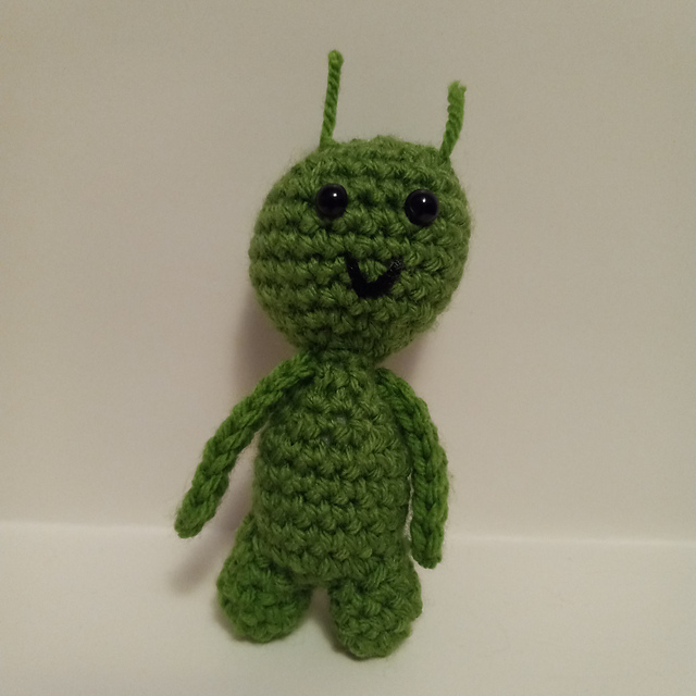 Ravelry: Cute Alien pattern by Dani West