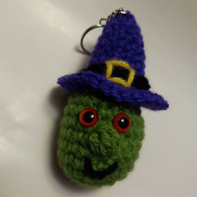 Ravelry: Witch keychain pattern by Dani West