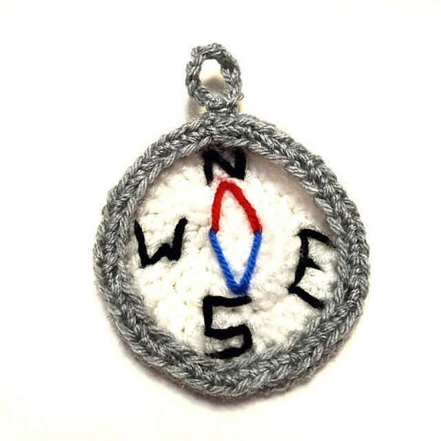 Ravelry: Compass Coaster pattern by Dani West