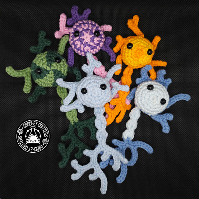 Ravelry: Brain Cell pattern by Crochet Critters