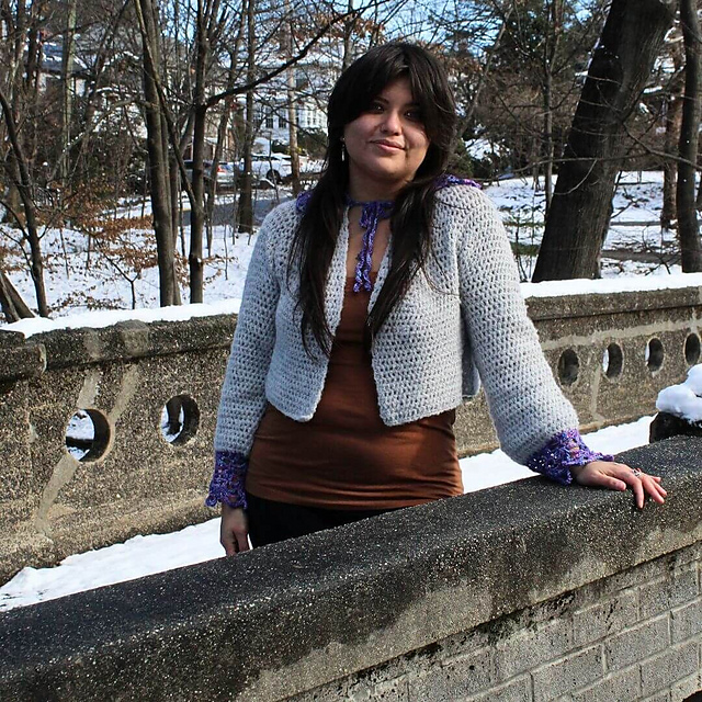 Ravelry: Harlow Bolero pattern by Jess D Bennett