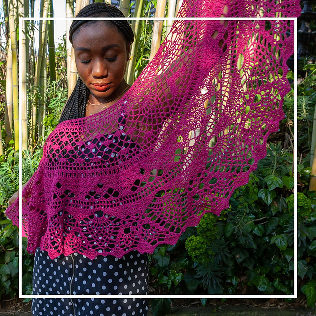 Ravelry: Pearlescence Shawl pattern by Edith M. Smith