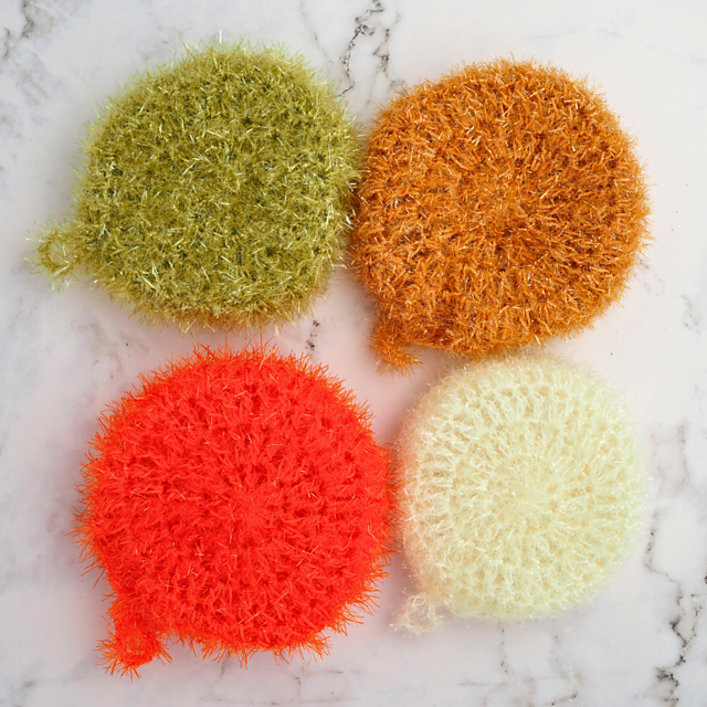 Ravelry: Easy Dish Scrubby pattern by CrochetFrog blog