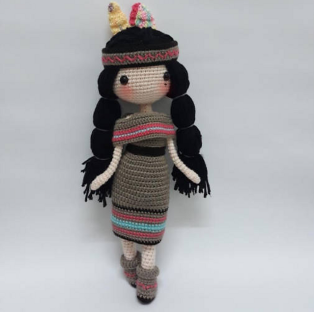 Ravelry: ADREA crochet doll pattern by Mell