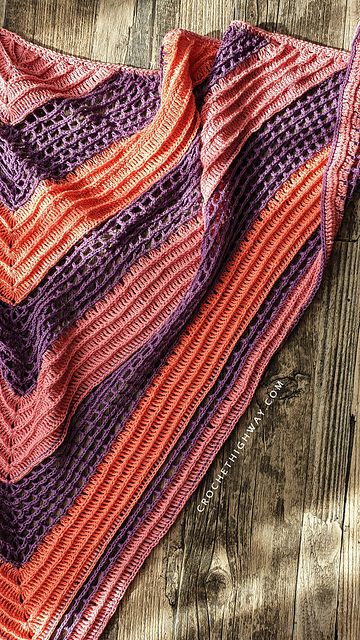 Ravelry: Congruence Shawl pattern by Ana-Maria