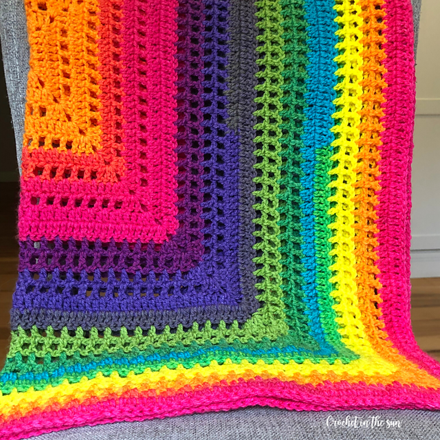 Ravelry: Open Windows Blanket pattern by Crochet In The Sun