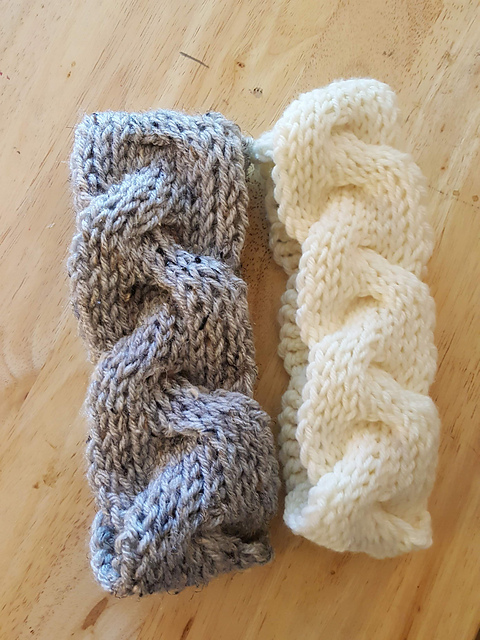 Ravelry: Tunisian Braided Cable Ear Warmer pattern by Elizabeth M Moran
