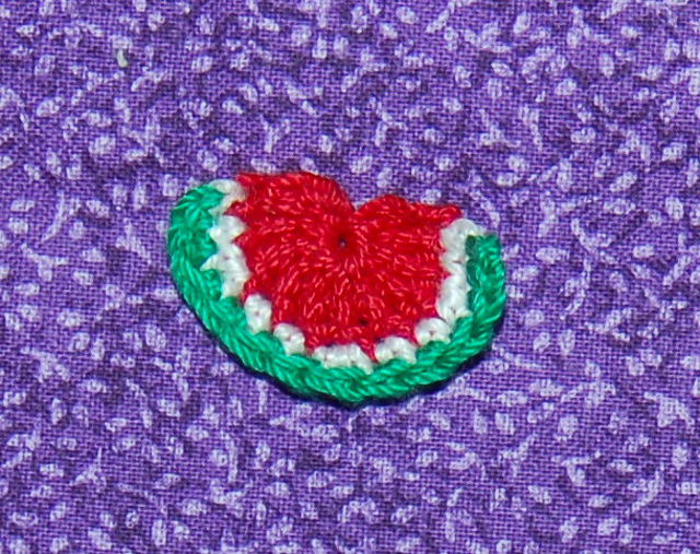 Ravelry: Watermelon Applique pattern by Jessica Z