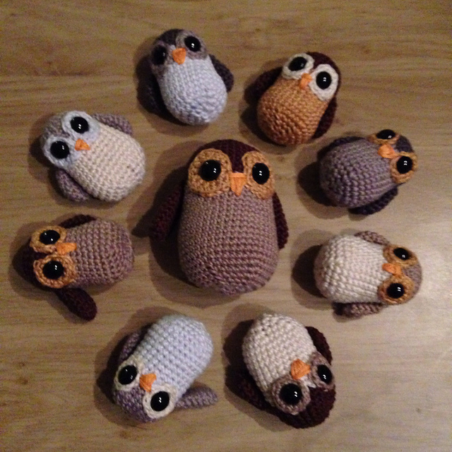 Ravelry: CrochetPlush's The Little Owls Project