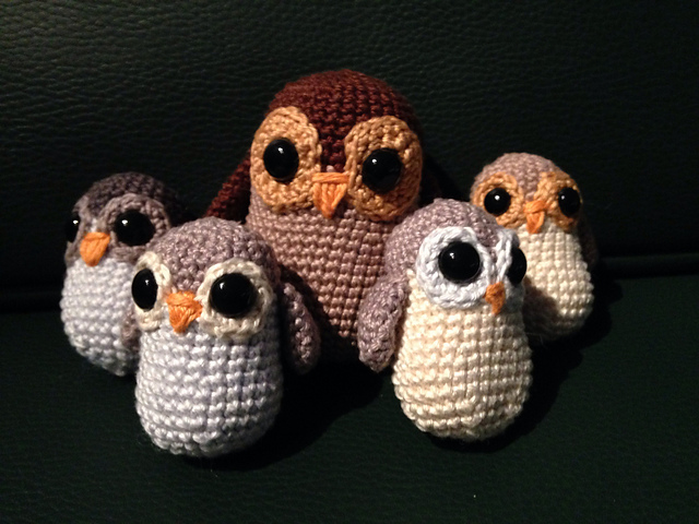 Ravelry: CrochetPlush's The Little Owls Project