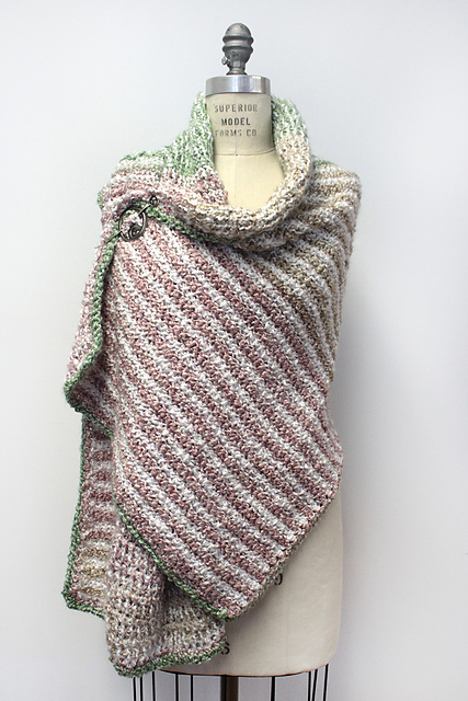 Ravelry: Rustic Tuscan Prayer Shawl pattern by Sharon Silverman