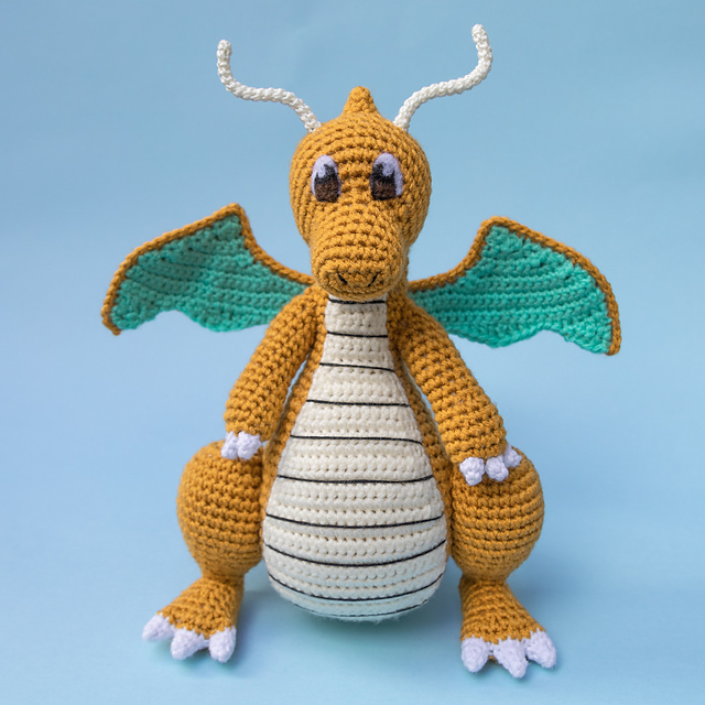 Ravelry: Dragonite Pokémon Toy pattern by Nicola Gujer