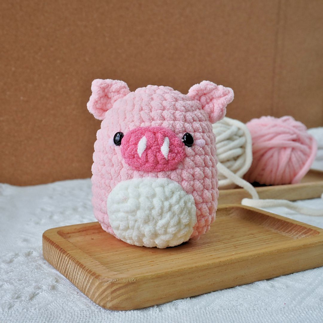 Ravelry: Pig Mallow Amigurumi pattern by Jeff Ratlis