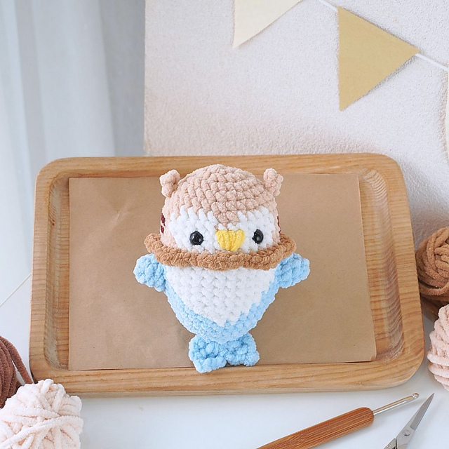 Ravelry: Baby Shark Owl pattern by Jeff Ratlis