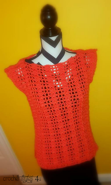 Ravelry: Sleeveless Top pattern by Davina Harrison