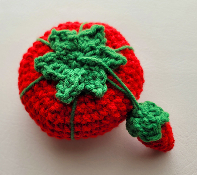 Ravelry: Strawberry The Pincushion pattern by Judy Malcolm