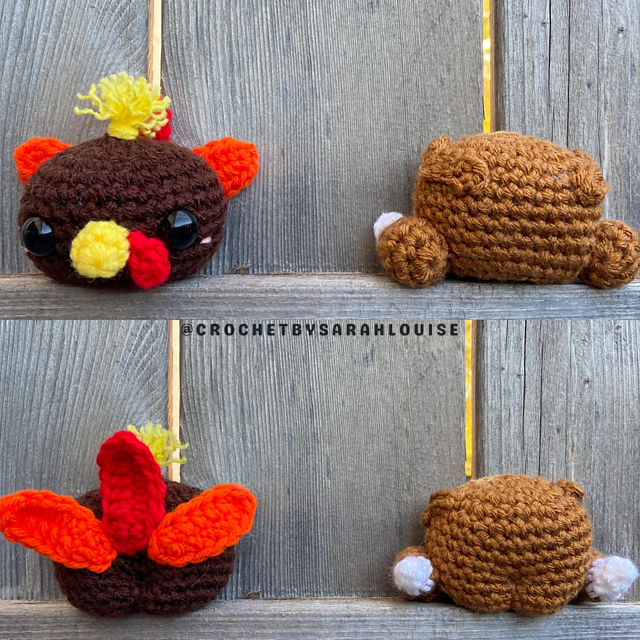 Ravelry: Twerky and Roasted Tooshie pattern by Sarah Townsend