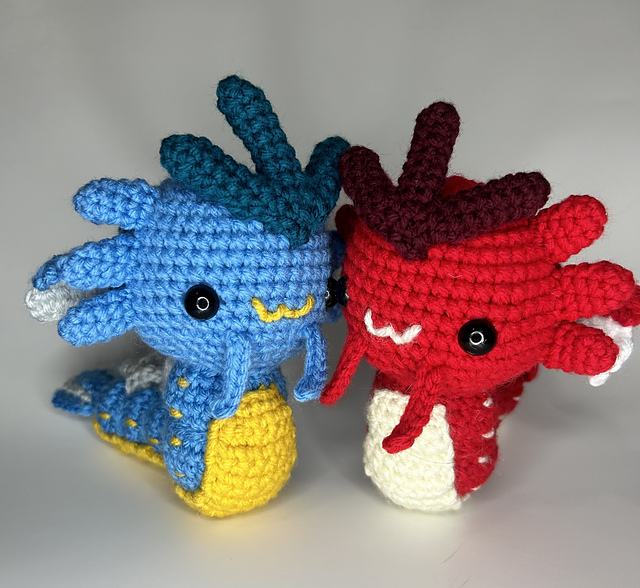 Ravelry: Gyarados pattern by Crochet by Rachel