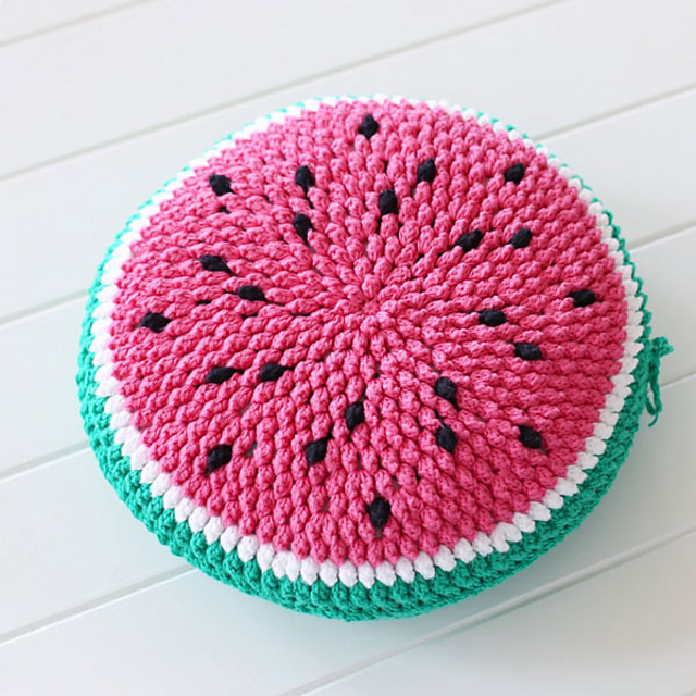 Ravelry: Melon Pops Cushion pattern by M O'Sullivan