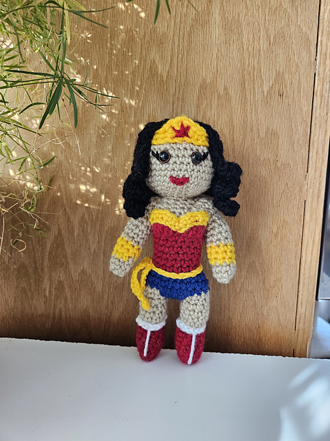 Ravelry: Inspired by DC Wonder Woman pattern by Christine Barnes