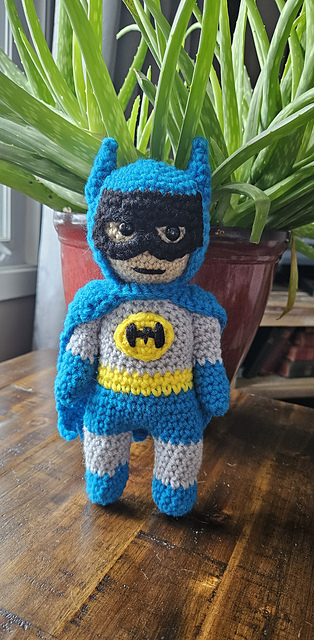 Ravelry: Inspired by DC Batman pattern by Christine Barnes
