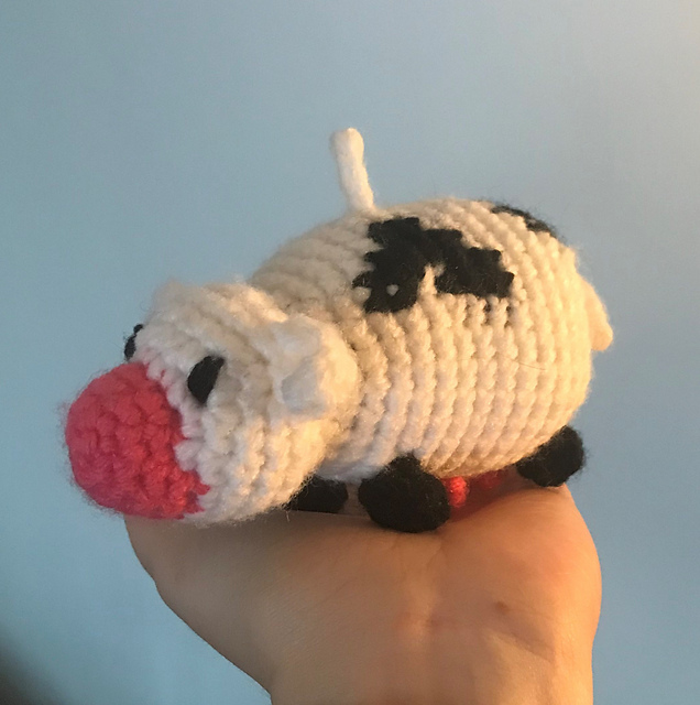 Ravelry: Amigurumi One-Piece Cow pattern by Meaghan Ray