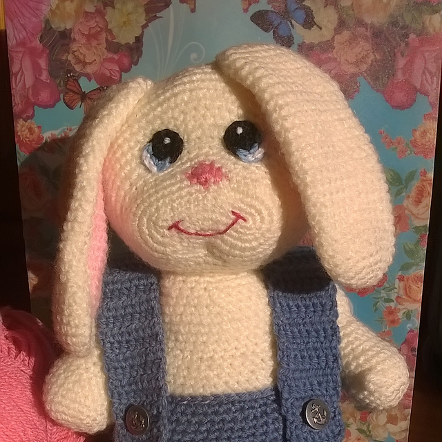 Ravelry: Crochetfreak73's Bunny Blue Eyes in Jeans