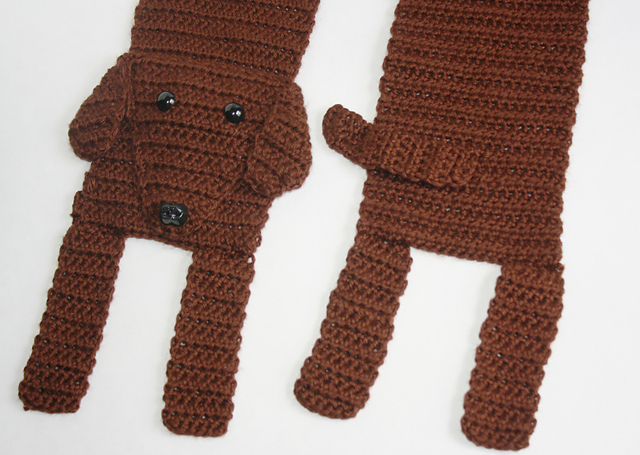 Ravelry: Dachshund Scarf pattern by Shelley Brown