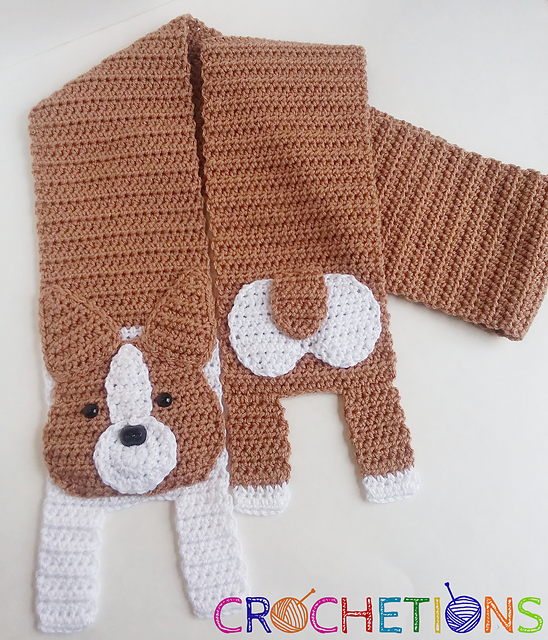 Ravelry: Corgi Scarf pattern by Shelley Brown