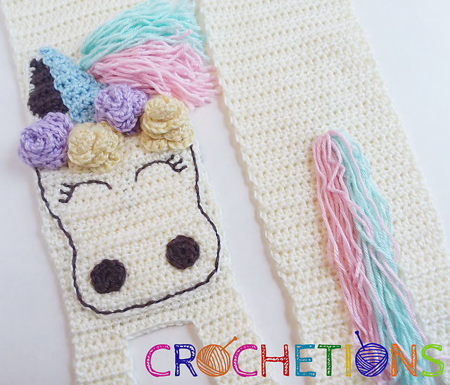 Ravelry: Unicorn Scarf pattern by Shelley Brown