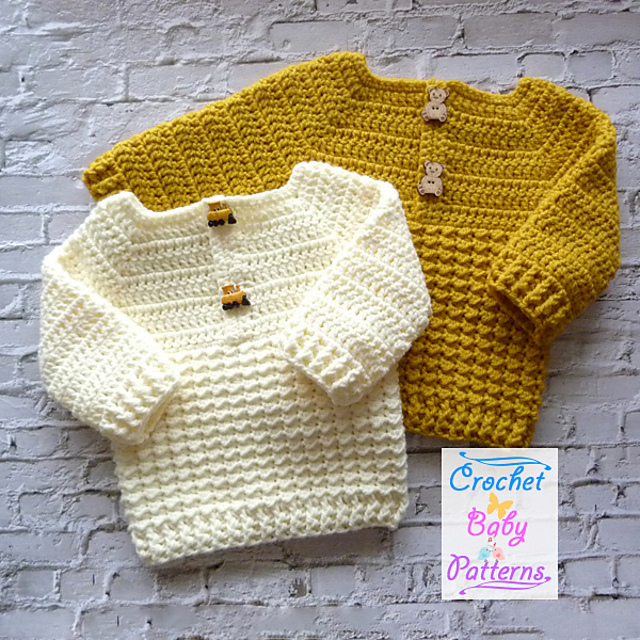Ravelry: Baby Boy Sweater pattern by Crochet 'n' Create