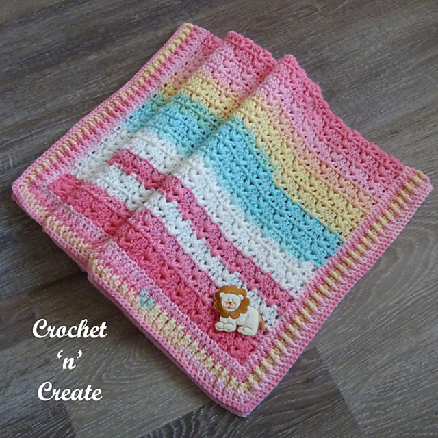 Ravelry: Puff Baby Blanket pattern by Crochet 'n' Create