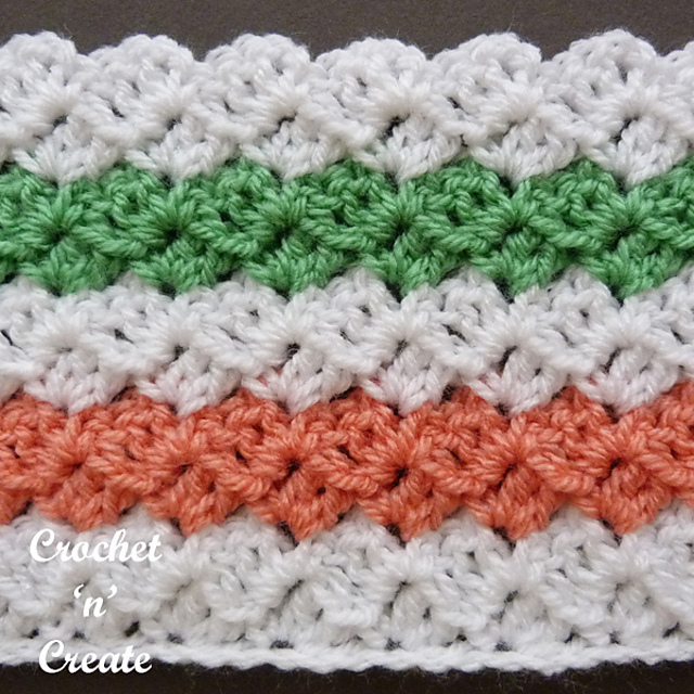 Ravelry: Paris Stitch pattern by Crochet 'n' Create