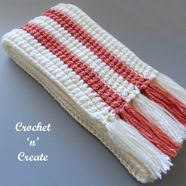 Ravelry: Single Puff Scarf pattern by Crochet 'n' Create