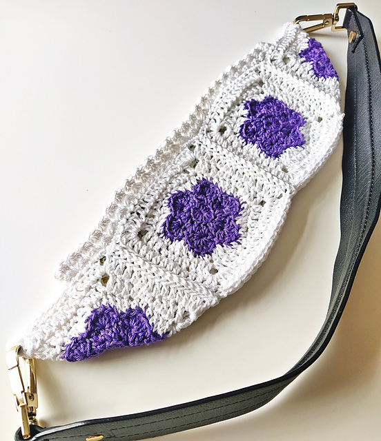 Ravelry: FLORAL Bum Bag pattern by Adina Bucknall