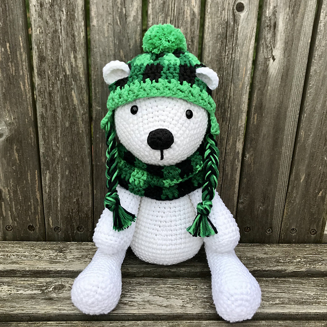 Ravelry: Sitka the Polar Bear pattern by Jennifer Percival