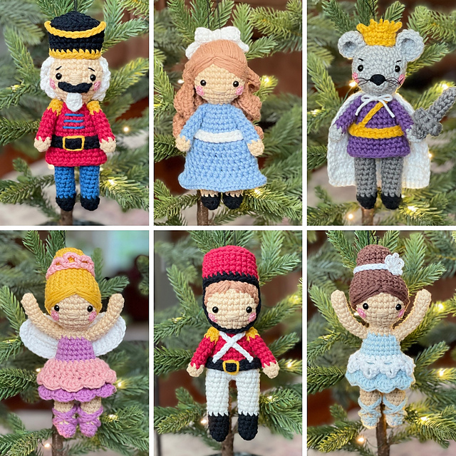 Ravelry: Nutcracker Ornament Collection pattern by Jennifer Percival