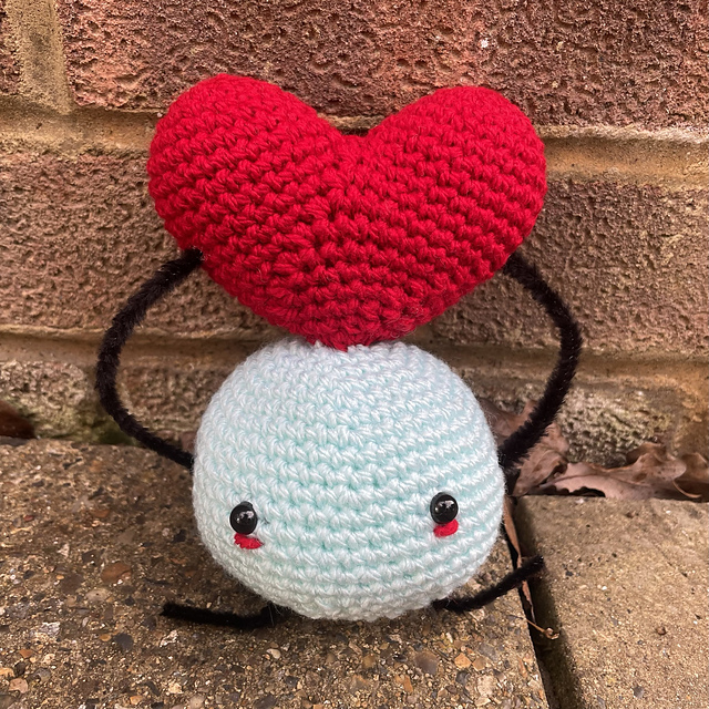 Ravelry: Stardew Valley Junimo with Heart pattern by Tor Smith