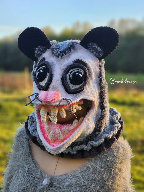 Ravelry: Opossum Costume Set pattern by Stephanie Pokorny
