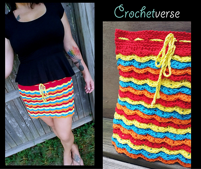 Ravelry: Fireworks Skirt pattern by Stephanie Pokorny