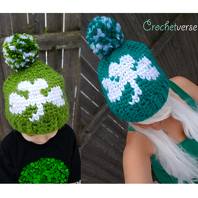 Ravelry: St. Patrick's Day Shamrock Waistcoat Hat pattern by Stephanie ...