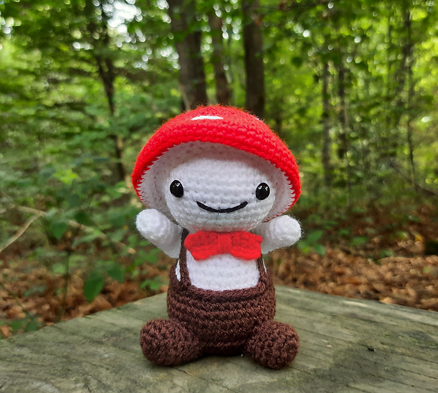 Ravelry: Fancy Mushroom Sprite pattern by Sarah J Hewitt