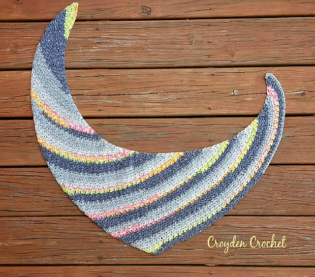 Ravelry: Starburst Boomerang Shawl pattern by Mary P